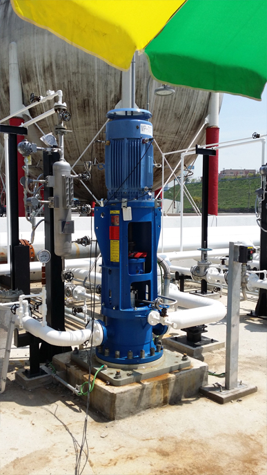 Flowserve VS6 pump – 37 kW – 3,600 RPM – 6 stage